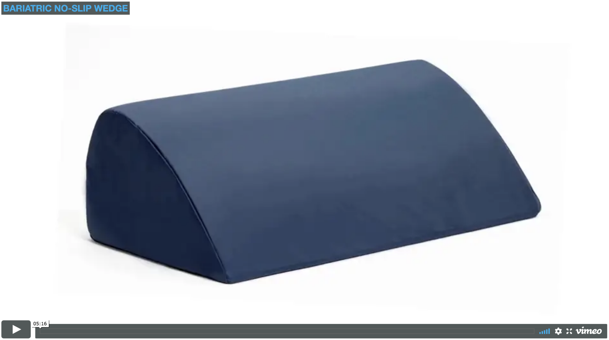 Bariatric No-Slip Wedge - Positioning Wedge, Patient Positioners